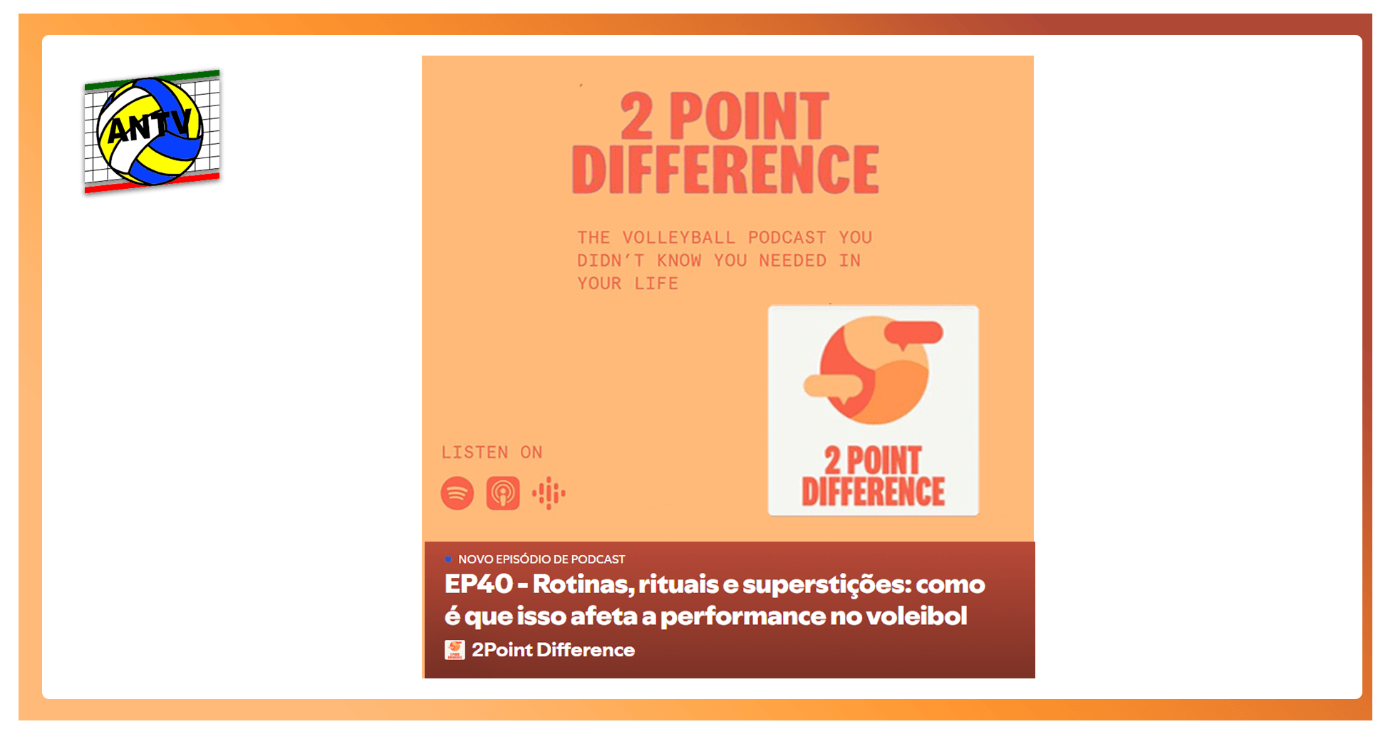 2POINT DIFFERENCE - Inside Volleyball